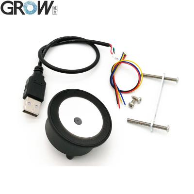 Cina Grow GM73 Small Round Easy Installazione USB UART 1D 2D QR CODICE CODICE SCANner Reader in vendita