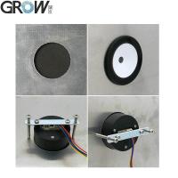 China GROW GM73 Small Round Easy Installation USB UART 1D 2D QR Code Barcode Scanner Reader for sale
