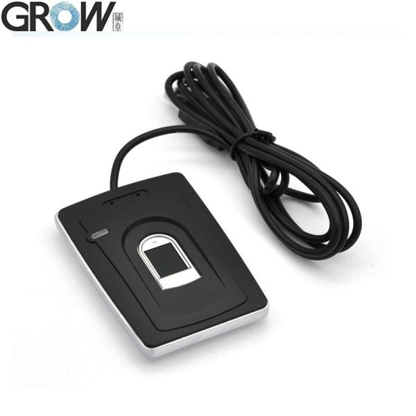 Quality Enhanced Security USB Fingerprint Reader 1.3cm Thickness Zinc Alloy Pedestal for sale