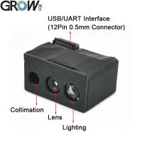 China GROW GM69Pro-S 1280*800CMOS OCR/1D/2D Barcode Scanner Module USB UART Interface QR Code Bar Code Reader Support OCR Passport for sale