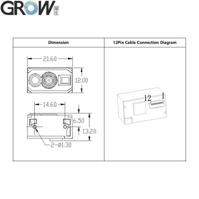 China Fast Speed Barcode Scanner Module Dust Resistant With CMOS Scan Element Type for sale