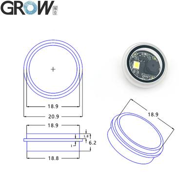 중국 GROW GM861S-LED 백색 보조 조명 DC3.3V 바코드 모듈 USB/UART 인터페이스 QR 코드 바코드 스캐너 리더 Arduino Windows용 판매용