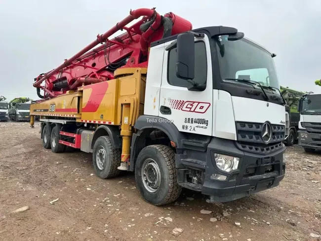 2020 2021 2022 Second Hand 62m Sany Concrete Boom Pump with Beton Chassis
