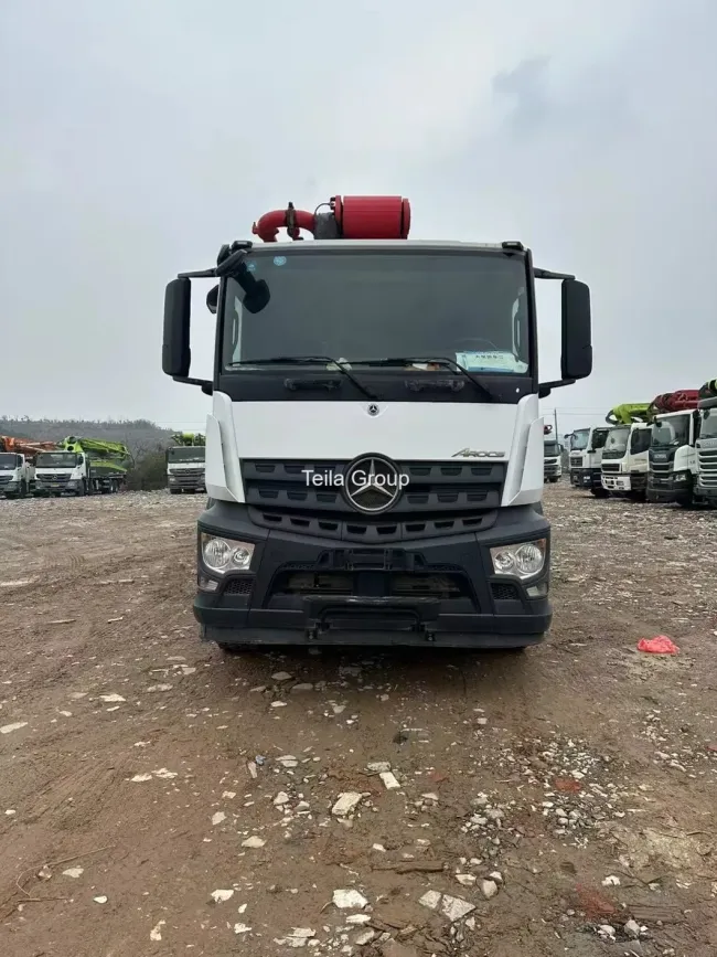 2020 2021 2022 Second Hand 62m Sany Concrete Boom Pump with Beton Chassis