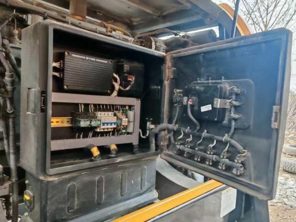 Quality 2012 Sany Used 6013 Trailer Pump ，Old Concrete Pump Tow Behind for sale
