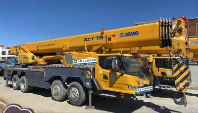 China Granate per autocarri usate 2017-2021 Granate di sollevamento di seconda mano idrauliche XCMG 75 tonnellate for sale