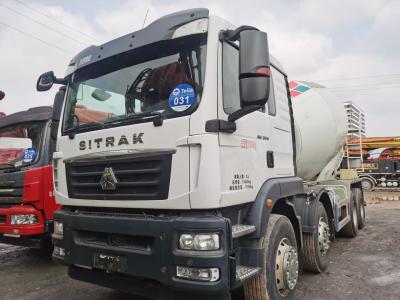 중국 2020 12m3 콘크리트 믹서 트럭 4 축 시트랙 차시 판매용