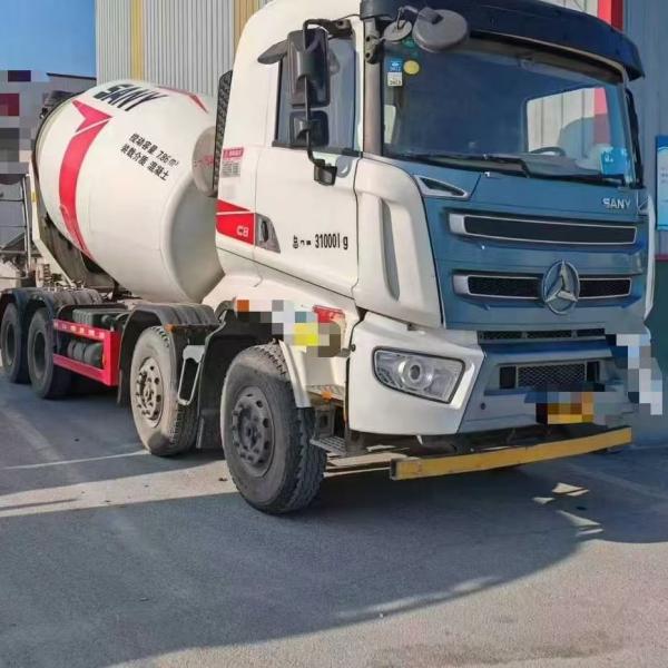 Quality Original 2020 SANY Used Concrete Mixer Truck 8 Cubic Meters Old Cement Truck for sale