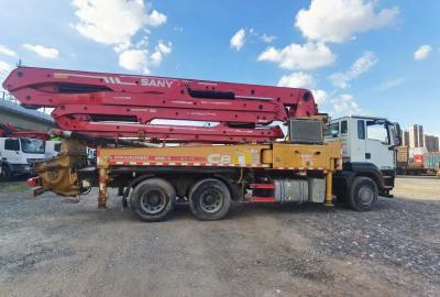 중국 SANY 38m 중고 콘크리트 펌프 트럭 (2018년식) 판매용