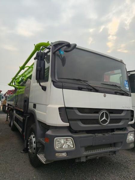 Quality 2013 Zoomlion Used 47Meter Concrete Pump Truck With Benz Chassis for sale