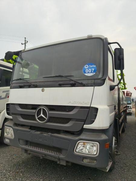 Quality 2013 Zoomlion Used 47Meter Concrete Pump Truck With Benz Chassis for sale