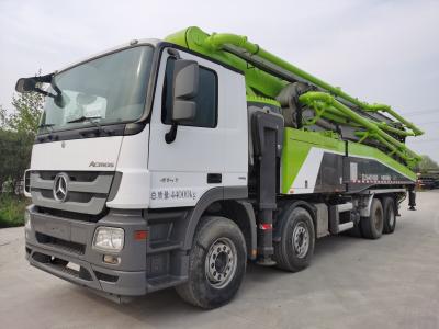 China Zoomlion 63 metri camion di pompe per calcestruzzo Mercedes Benz camion di pompe 2019 for sale