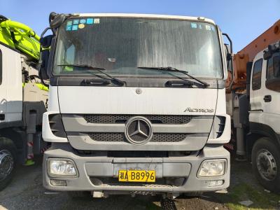 중국 2013년 줌리온 정품 중고 52미터 녹색 콘크리트 펌프 (벤츠 포함) 판매용