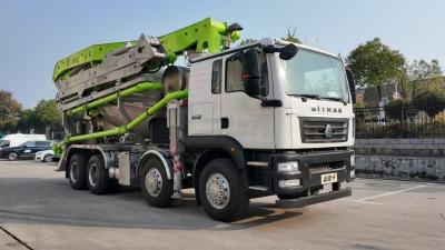 Cina Camion per miscelazione del calcestruzzo da 28 m con pompa Teila Marca 4 assi Euro V Standard in vendita