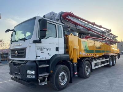 중국 새 XCMG 62m 콘크리트 펌프 트럭 시트랙 차시 오리지널 2025 판매용