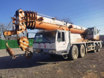 China ZOOMLION 80T 80V5 Truck Crane Heavy Lifter Lifting Cranes Used Crane 2015 for sale