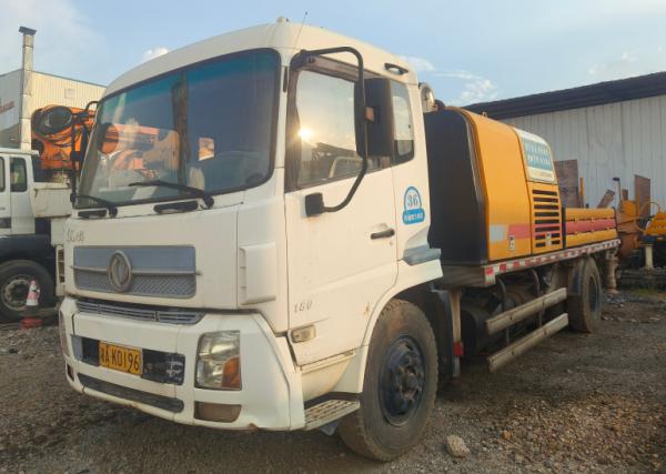 Quality Used 2012 Sany Truck Mounted Concrete Line Pump Concrete Machinery 90-18mpa for sale