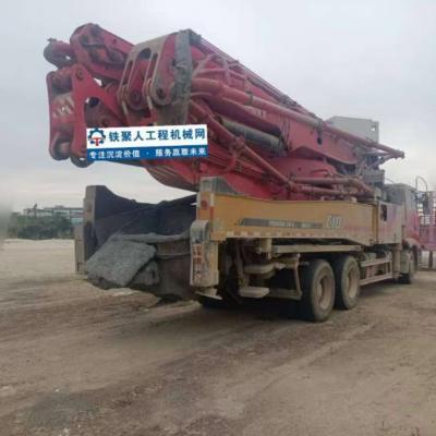 Cina Camionetto per pompe per calcestruzzo usato 2021 SANY 51m 51m camionetto pompa boom in vendita