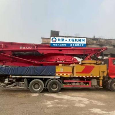 Cina Camionetto per pompe per calcestruzzo usato 2021 SANY 51m 51m camionetto pompa boom in vendita
