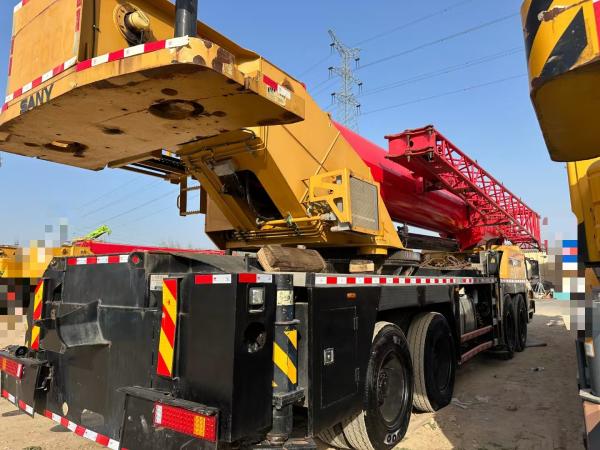 Quality USED SANY 2019 80 ton Mobile Crane STC800T6 Lifting Equipment Machinery China for sale