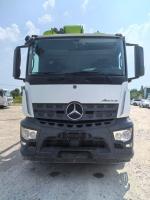 Quality ZLJ5440THBBE Used Zoomlion 63m Concrete Pump Truck With Benz Chassis Truck 2019 for sale