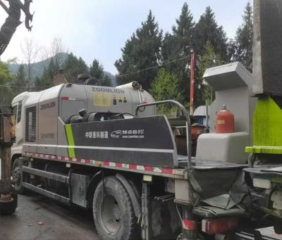 Cina Autobetoniera con pompa a tubi usata Zoomlion 10020 del 2020, diesel in vendita