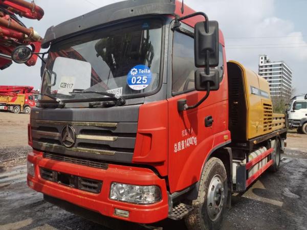 Quality 2021 SANY Old Concrete Line Pump Truck Second Hand Small Concrete Pump for sale