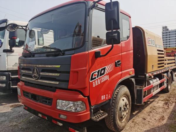 Quality Truck Mounted Used Concrete Line Pump 2020 SANY 18970CBM SY5143THBE for sale