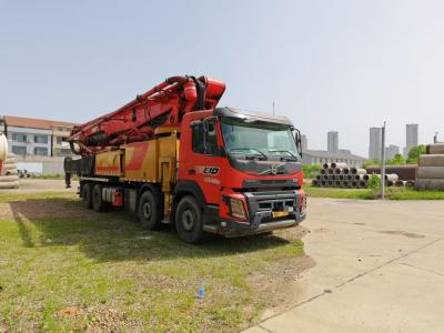 중국 Sany 62미터 62M 콘크리트 펌프 트럭 볼보 차시 사용 된 펌프 트럭 2021 판매용