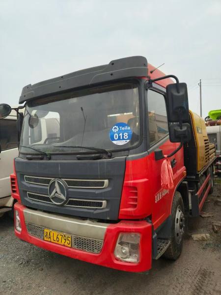 Quality 2021 Used Concrete Line Pump Sany 9025 City Pump Truck Concrete Machine for sale