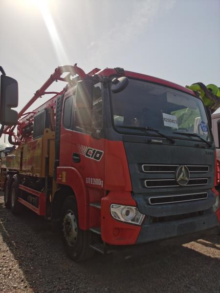 Quality SYM5290THBES Used 2021 Sany 43m Pump Truck With Sany Chasis Building Constructio for sale