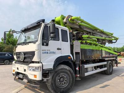 중국 사용 된 2020 Zoomlion 38m 스티어 차시와 함께 펌프 트럭 뜨거운 판매 판매용