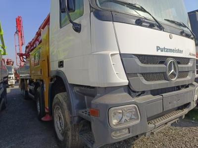 중국 수압 푸츠마이스터 46m 사용 된 펌프 트럭 2012 벤츠 차체와 함께 판매용