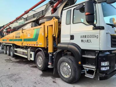 중국 XCMG 72m 사용 된 콘크리트 펌프 트럭 XZS5552THBZ 2023 건설 장비 판매용