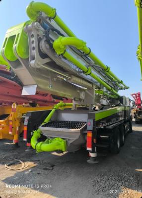 Cina ZOOMLION 47m Used Concrete Pump Truck 2018 Truck Mounted Boom Pump in vendita