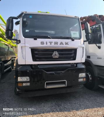 Cina ZOOMLION 47m Used Concrete Pump Truck 2018 Truck Mounted Boom Pump in vendita
