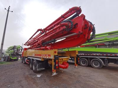 Cina 2020 SANY Usato 56m Pompa di calcestruzzo montata su camion Truck completamente idraulico in vendita