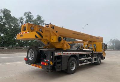 China 12 Ton XCMG Five Section Telescopic Boom Truck Crane XCT12L5-5 Construction Equipment for sale