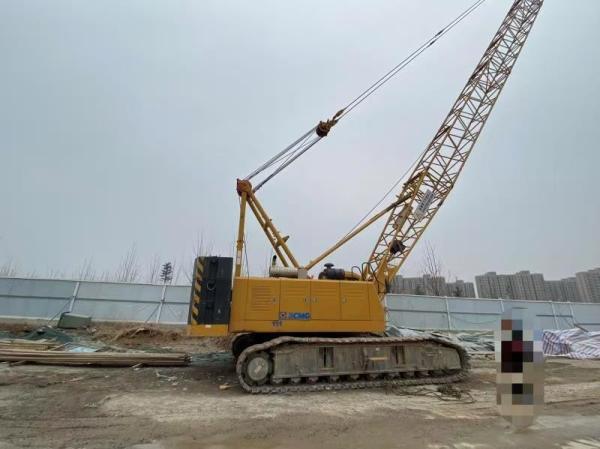 Quality 2020 XCMG 75t Used Crawler Crane Lifting Machinery for Construction Sites for sale