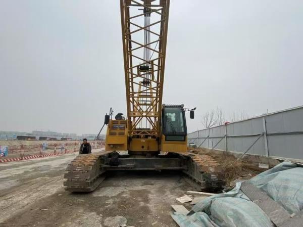 Quality 2020 XCMG 75t Used Crawler Crane Lifting Machinery for Construction Sites for sale