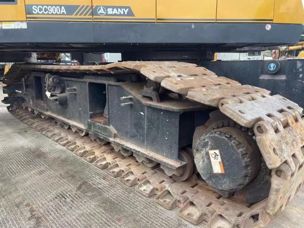 Quality 2019 Model SANY 90t Used Hydraulic Crawler Crane Heavy Lifting Machinery for sale