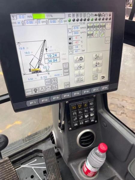 Quality 2019 Model SANY 90t Used Hydraulic Crawler Crane Heavy Lifting Machinery for sale