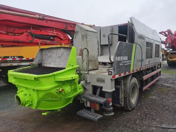 Quality 2nd hand 2021 Zoomlion Truck Mounted Line Pumps With Faw Chasis for sale