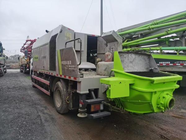 Quality 2nd hand 2021 Zoomlion Truck Mounted Line Pumps With Faw Chasis for sale