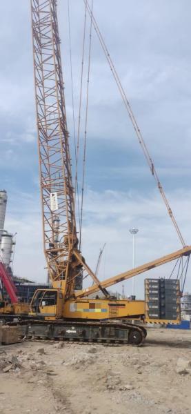 Quality 2017 XCMG 260T Old Crawler Crane For Lifting And Installation Operations for sale