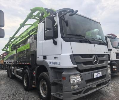 중국 2 차 수동 콘크리트 펌프 2019 ZLJ5440THBBE 56m 트럭 장착 붐 펌프 유로 V 판매용