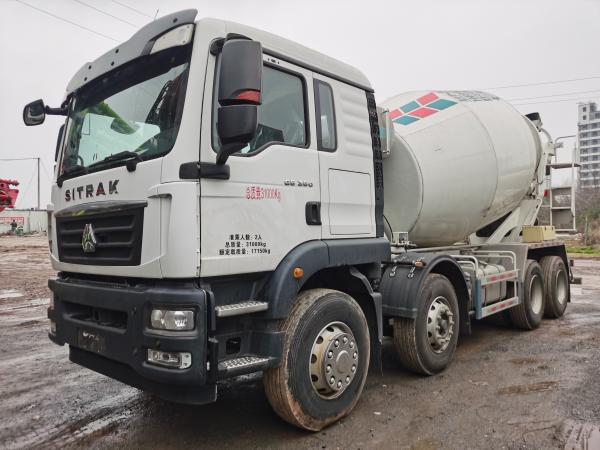 Quality 12m3 2nd Hand Concrete Mixer Truck 2020 SITRAK Construction Machinery Robust Design for sale