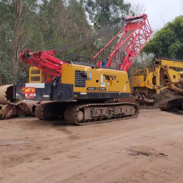 Quality 2018 Sany SCC550A 55T Used Construction Crawler Crane For Loading Unloading for sale
