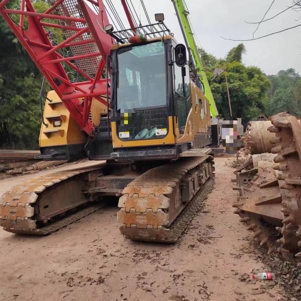 Quality 2018 Sany SCC550A 55T Used Construction Crawler Crane For Loading Unloading for sale