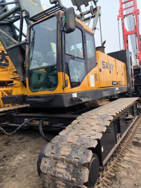 Quality 75T Used 2018 Sany Hydraulic Crawler Crane ‌‌‌‌Second Hand Strong Lifting for sale